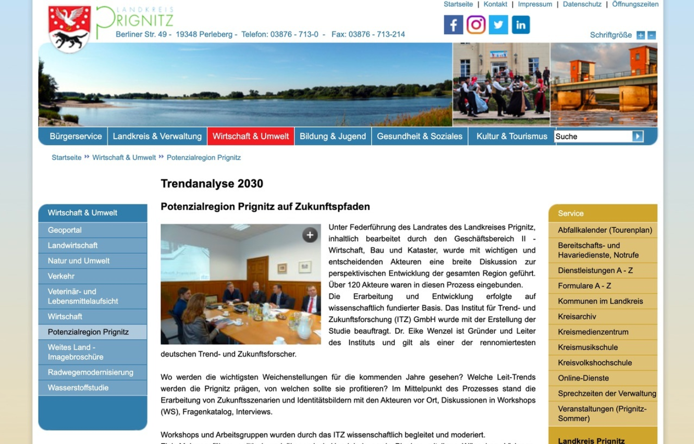 Wissenswertes - PopUp Prignitz